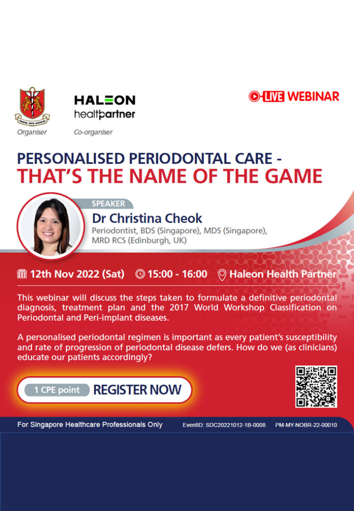Personalised Periodontal Care – That’s The Name of the Game - Singapore ...