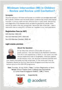 Minimum Intervention (MI) in Children –Review and Review until ...