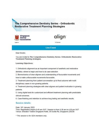 The Singapore Dental Association (SDA)